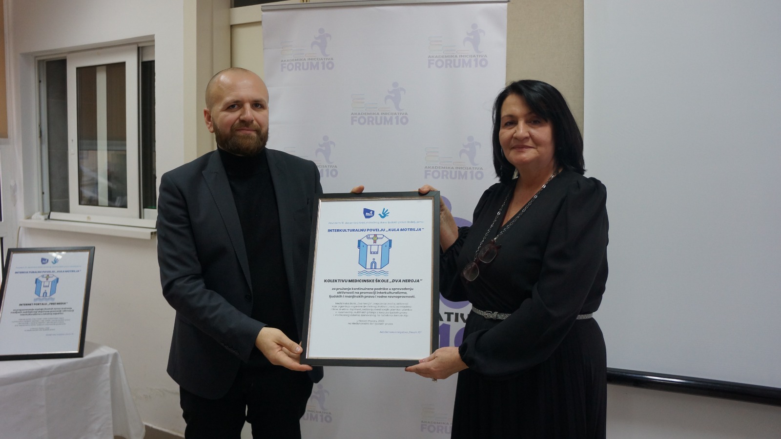 Dodeljene Interkulturalne povelje-Kula motrilja (VIDEO) - Free Media